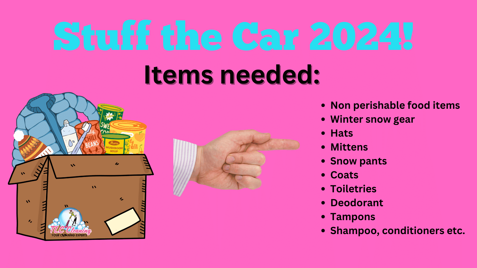 Stuff The Car with TLC Cleaning